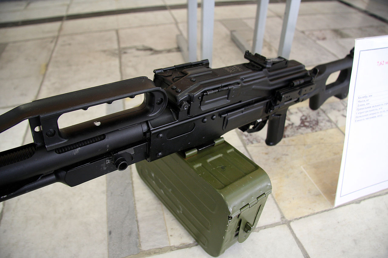 枪械图鉴PKP“佩切涅格”通用机枪 - 哔哩哔哩