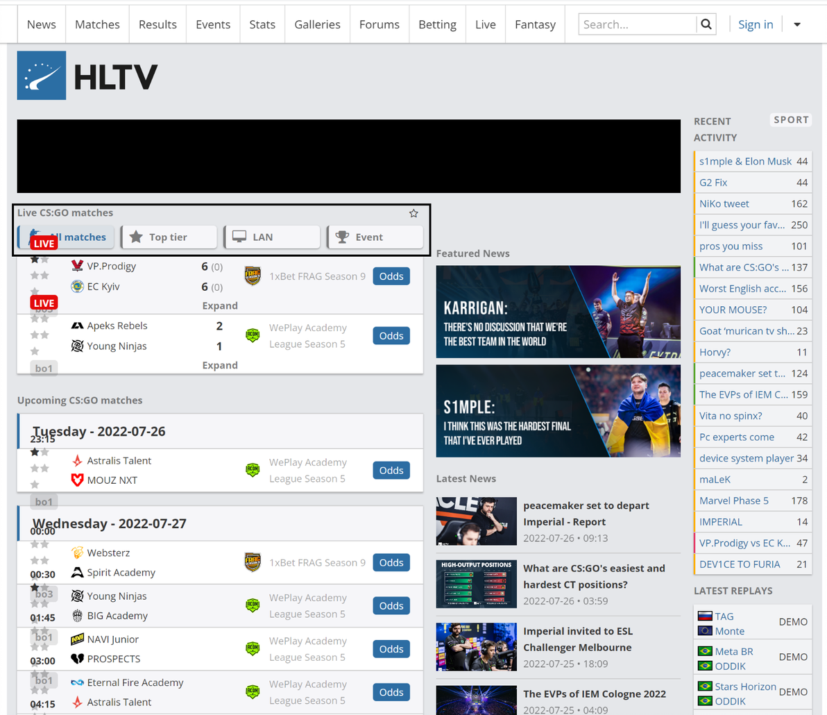 【CS】HLTV保姆级使用教程【上】 - 哔哩哔哩
