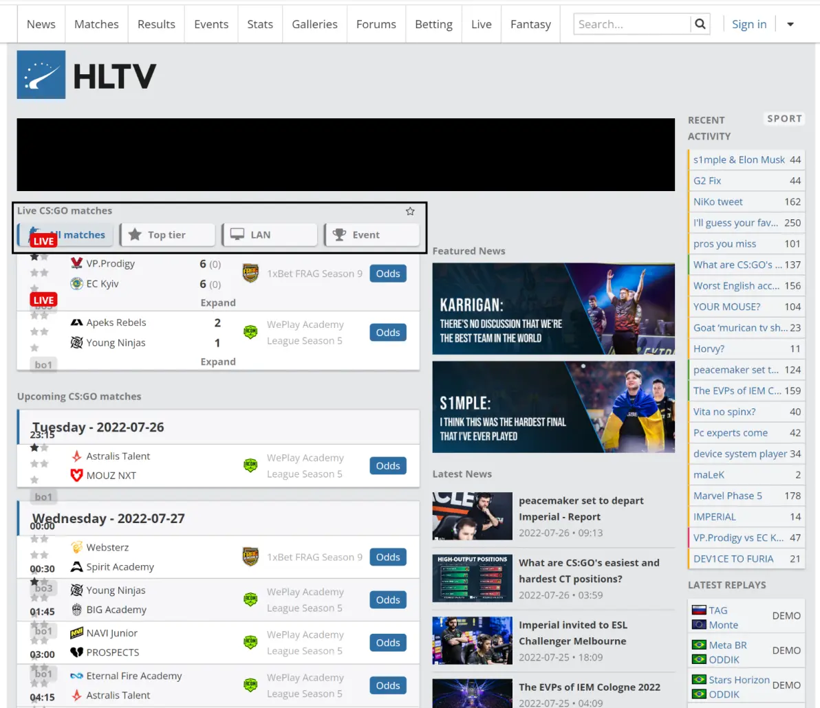 【CS】HLTV保姆级使用教程【上】 - 哔哩哔哩