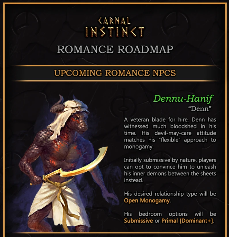 【Carnal Instinct】 2023 3月 更新日志 包括未来引擎更迭的巨大升级 - 哔哩哔哩