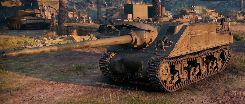 坦克世界超测车辆数据：M3A3斯图亚特、T3E2、SU-100I - 哔哩哔哩