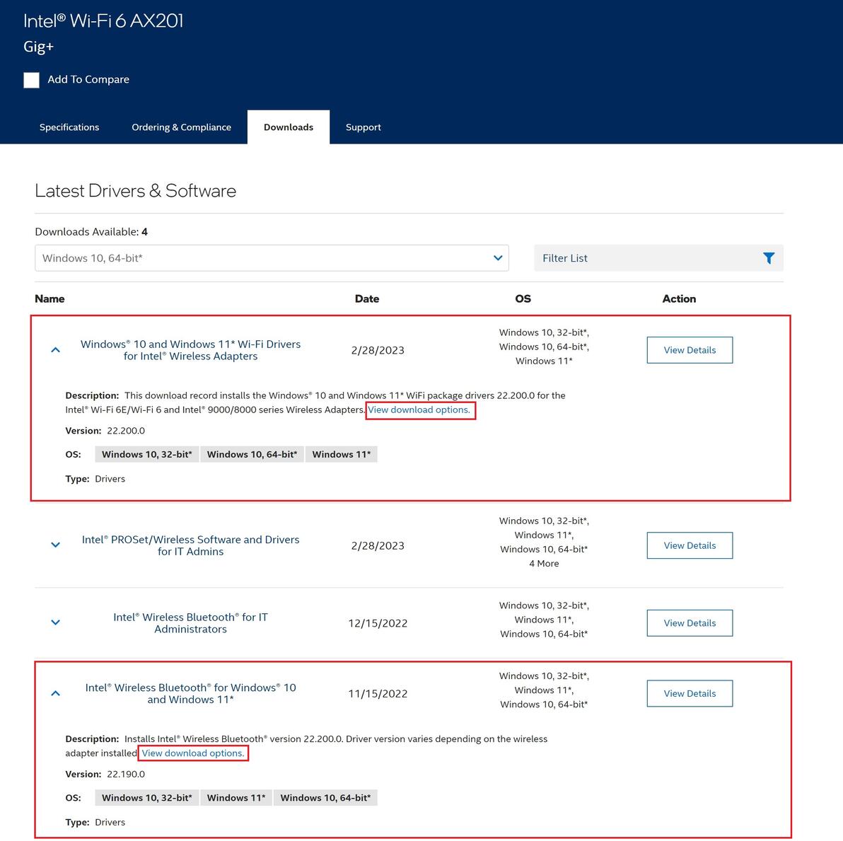 装机：Intel AX201无线网卡安装蓝牙、Wifi驱动 - 哔哩哔哩