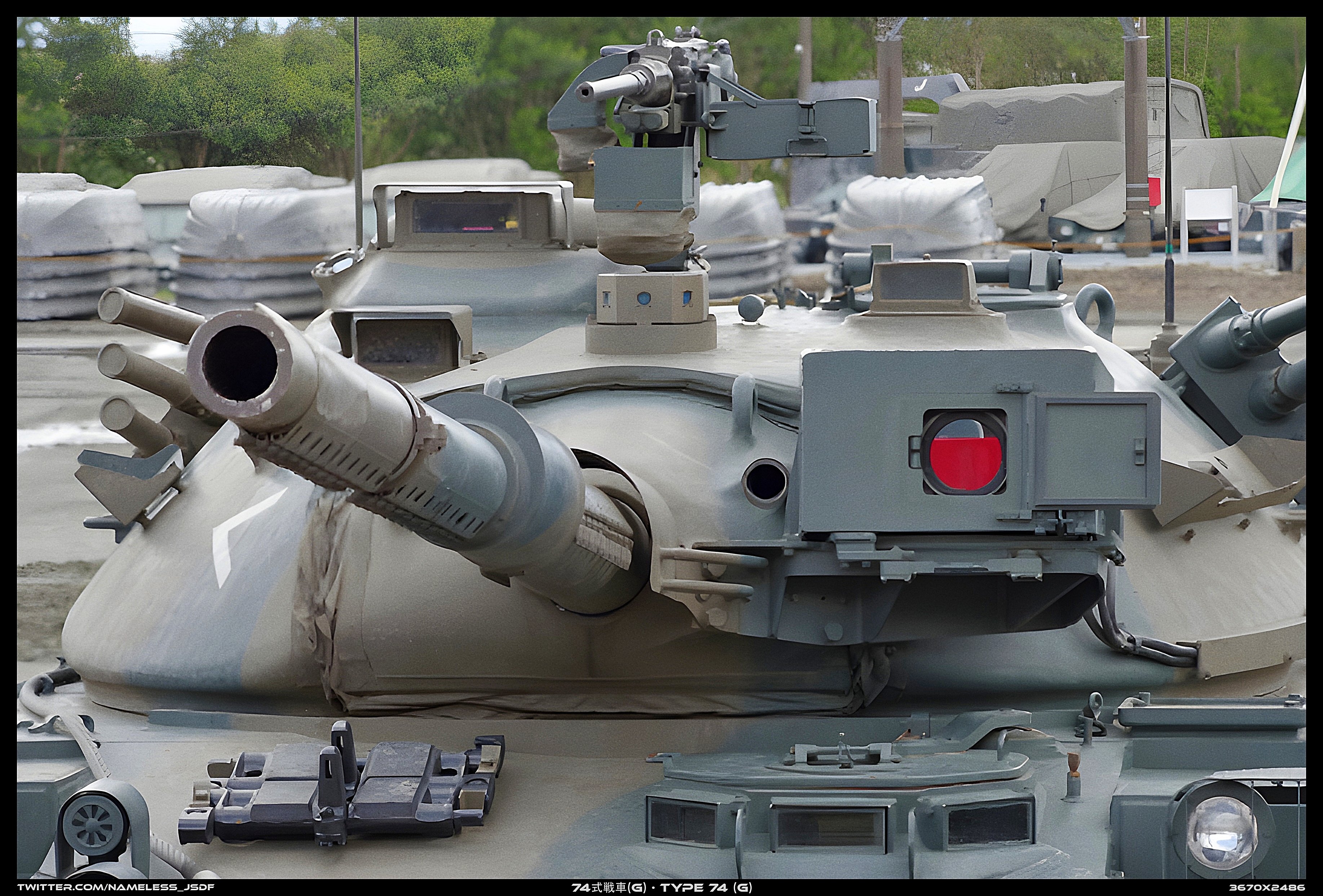 最先进的74式——74式G型 - 哔哩哔哩
