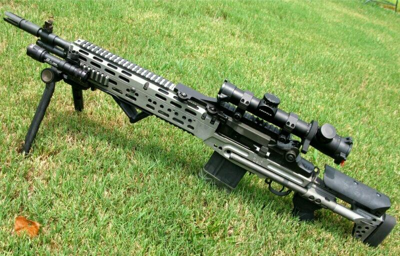 轻武器科普之M14EBR——吃鸡里的MK14原来是他! - 哔哩哔哩