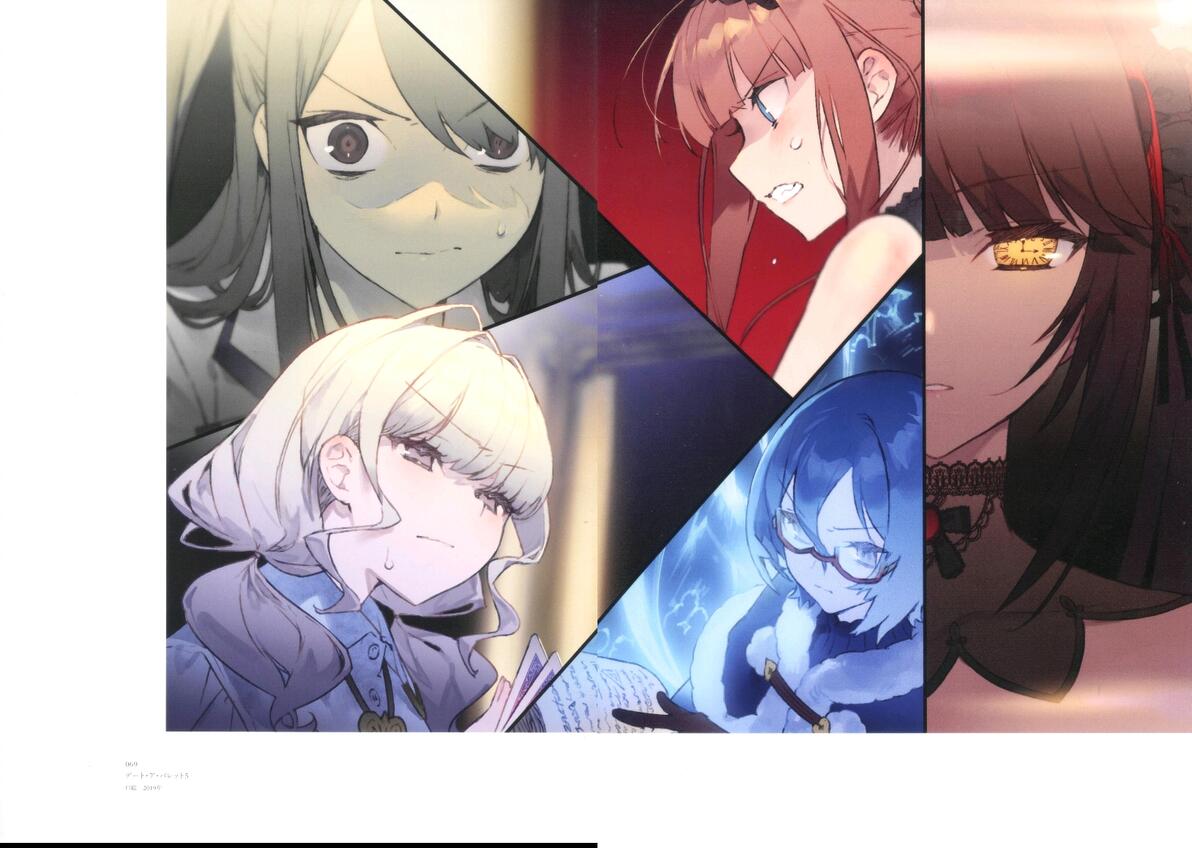 《狂三外传》插图 デート・ア・バレット NOCO画集 NIGHTMARE - 哔哩哔哩