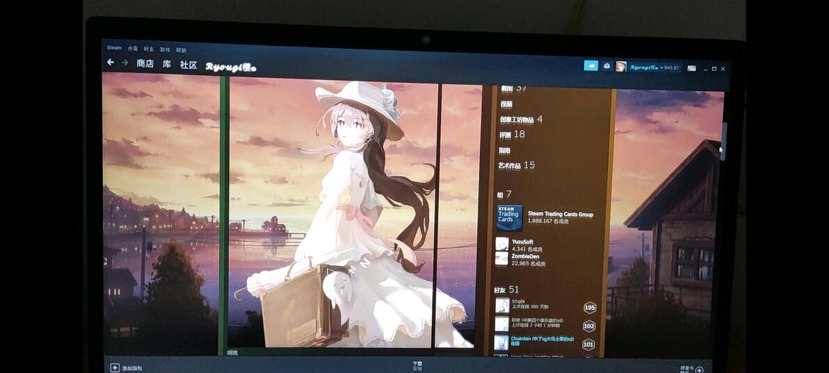 好看的steam二次元背景个人资料（壁纸）附csgo roll枪 - 哔哩哔哩