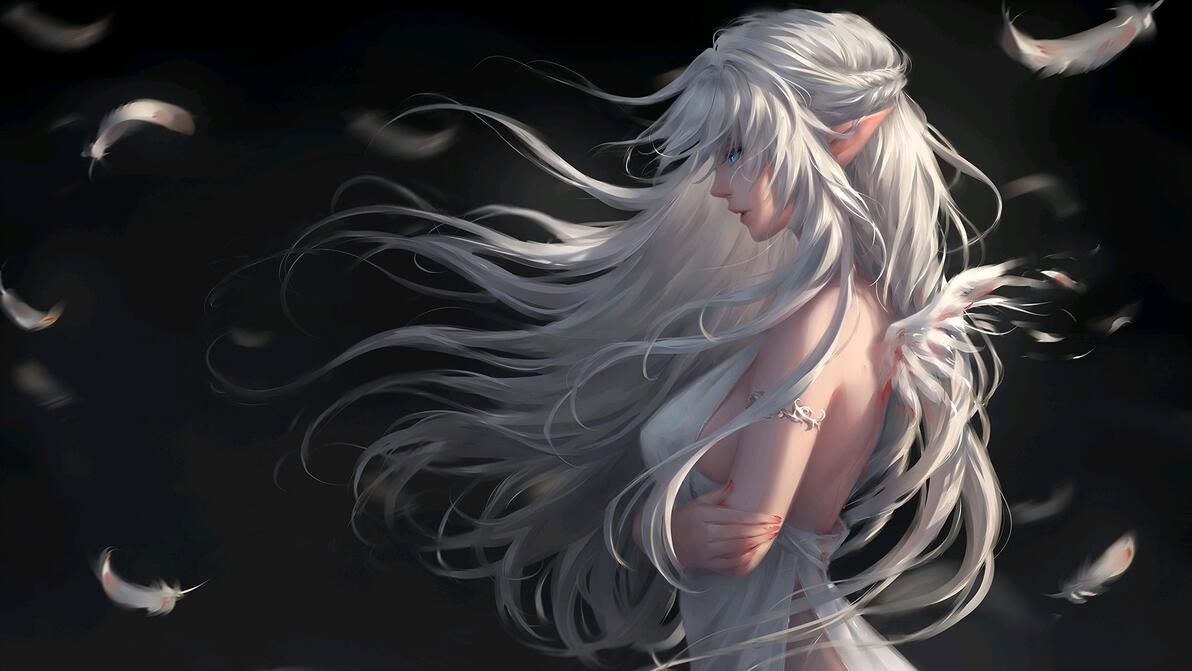 【超清4K壁纸】国内超人气画师wlop作品赏析《鬼刀》 - 哔哩哔哩