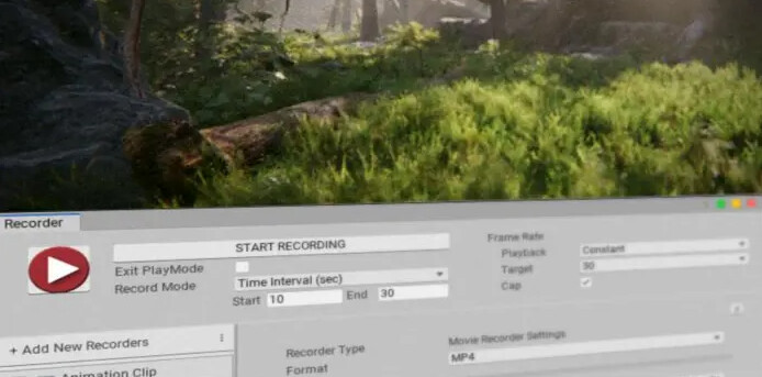 Unity编辑器录屏神器：Unity Recorder - 哔哩哔哩
