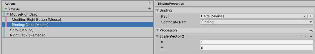 Unity3d 使用InputSystem与Cinemachine实现鼠标右键按下旋转镜头 - 哔哩哔哩