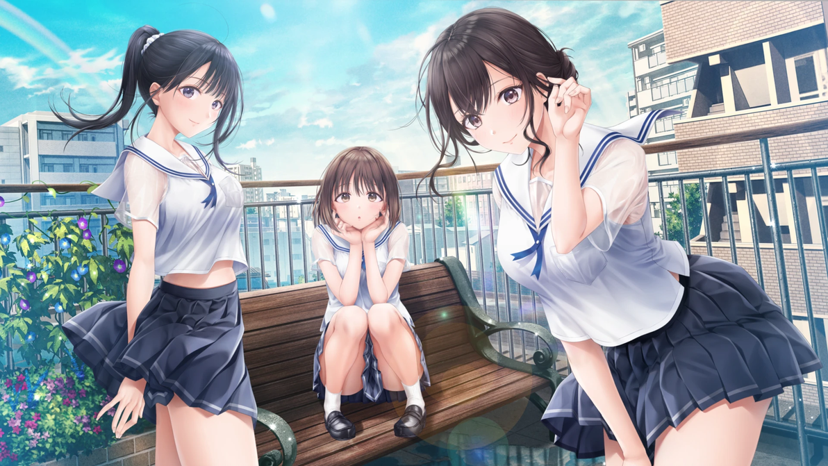 galgame壁纸CG【71】 - 哔哩哔哩