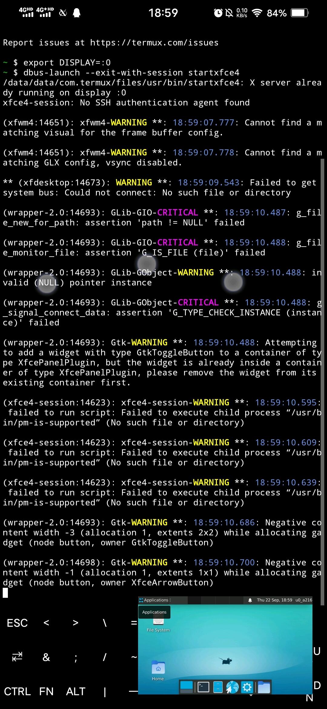 Termux使用Termux-x11运行图形界面（termux） - 哔哩哔哩