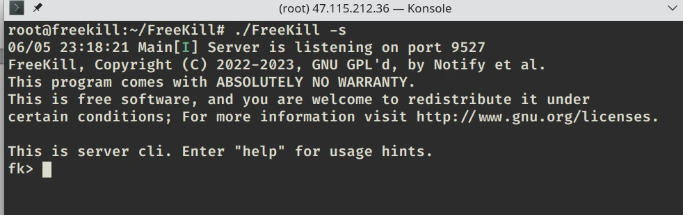新月杀Linux开服教程（FreeKill） - 哔哩哔哩