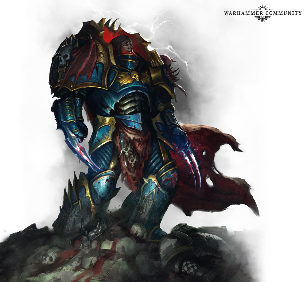 【HH9】In Midnight Clad——午夜领主军团涂装和人物简介 - 哔哩哔哩