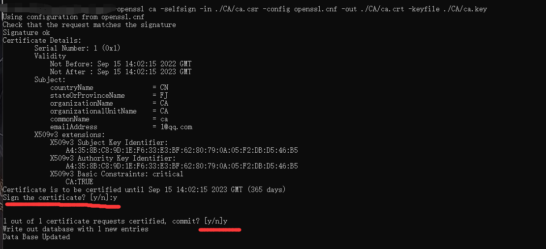 OpenSSL命令行：自建CA&操作CRL - 哔哩哔哩
