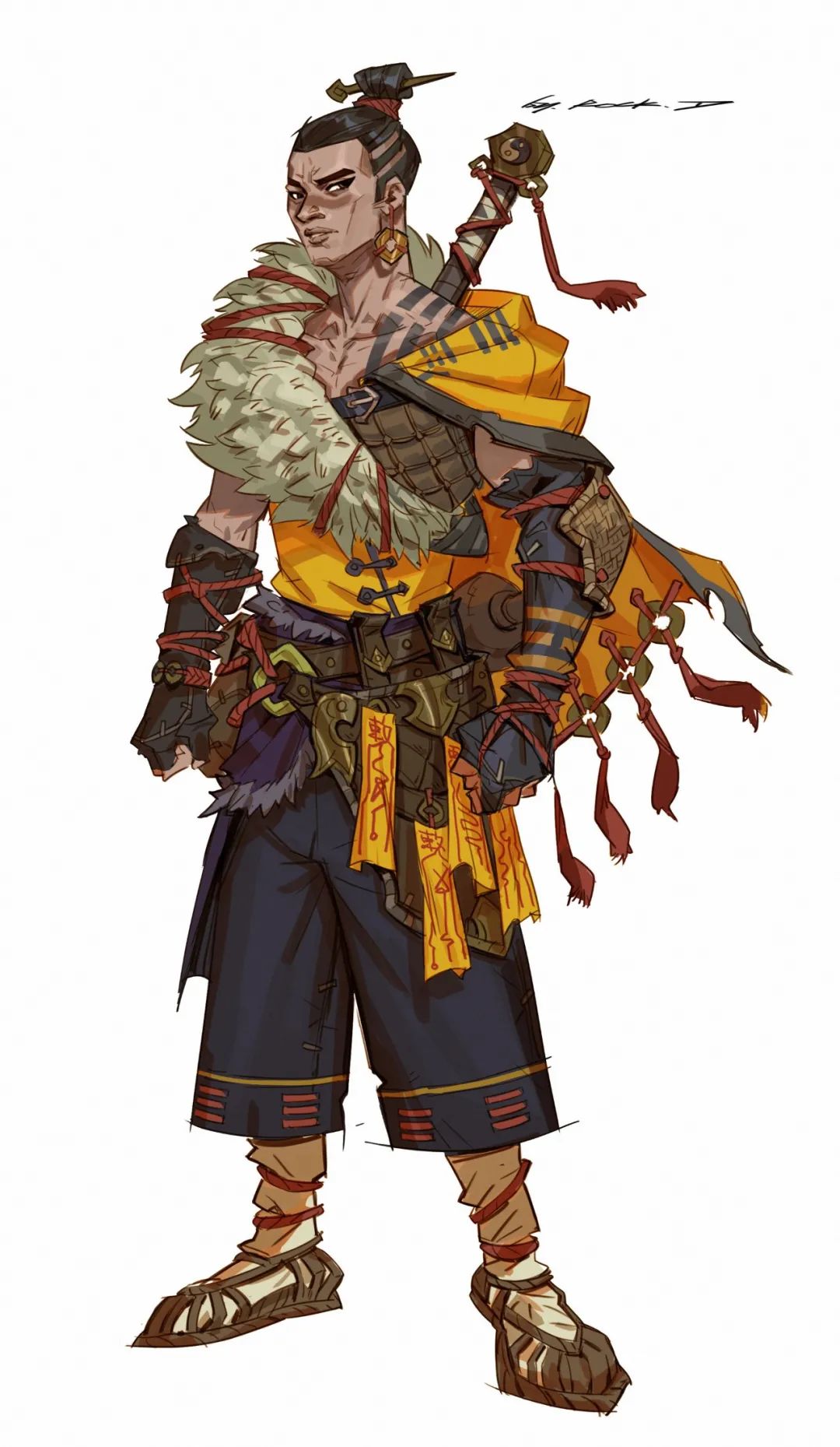 画师专访丨Rock.D“从游戏开始：一名概念设计师的自白。” - 哔哩哔哩