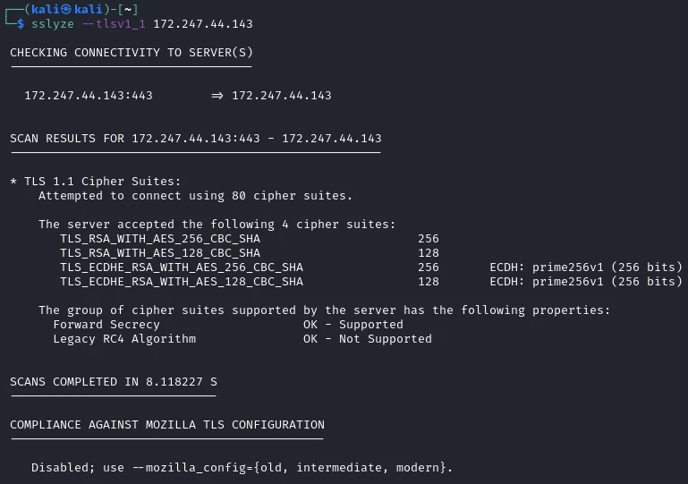 sslyze：一个快速而强大的SSL/TLS扫描工具！全参数详细教程！Kali Linux 教程！ - 哔哩哔哩