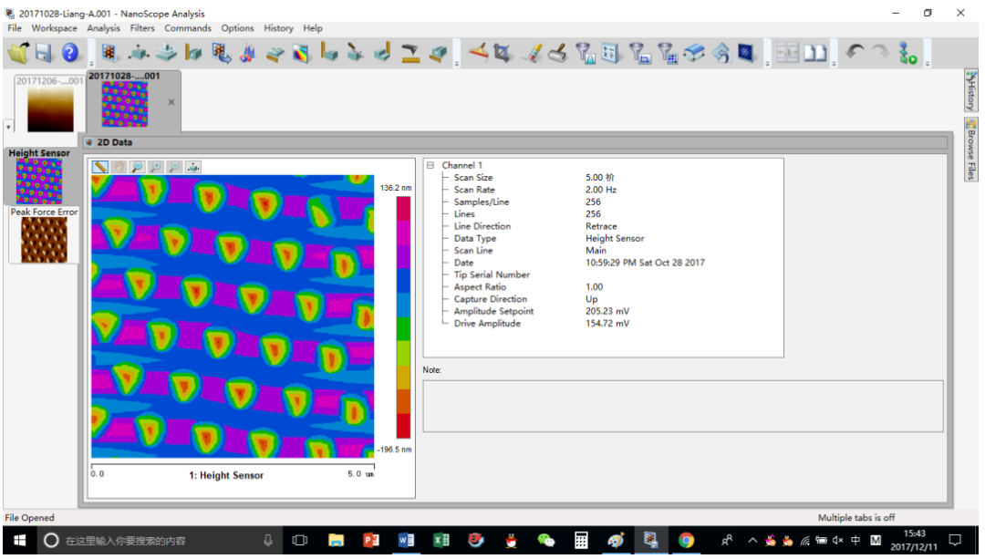 教程 || 如何使用 AFM 原子显微镜数据分析软件Nanoscope - 哔哩哔哩