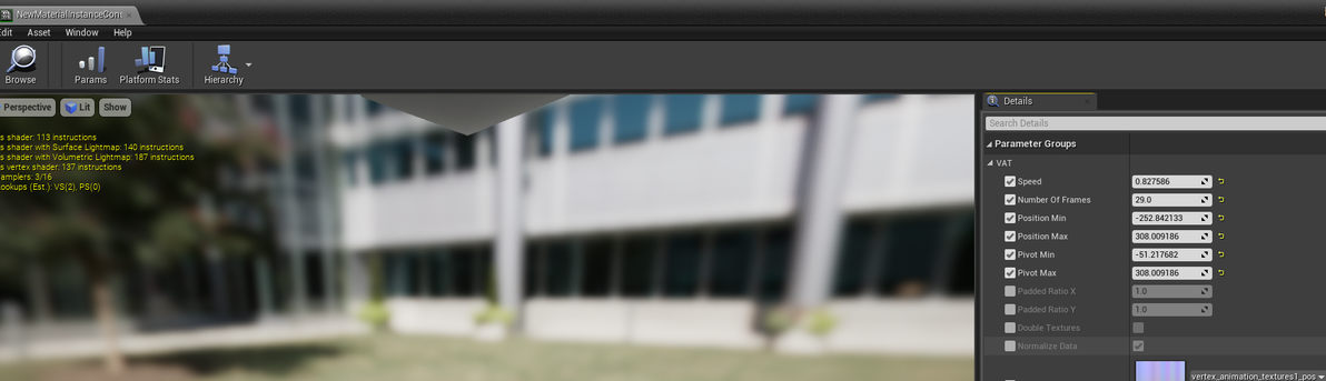 vertex animation texture VAT2.1使用流程 - 哔哩哔哩