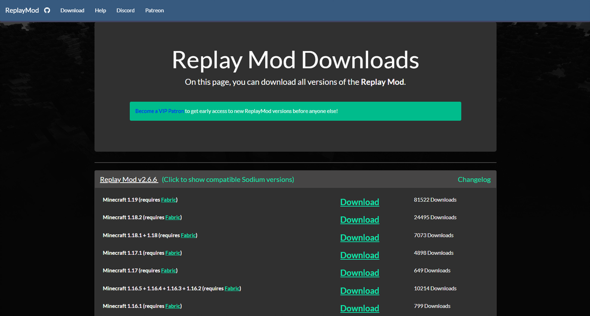 replay(回放)mod和Sodium(钠)mod不兼容的解决方法 - 哔哩哔哩