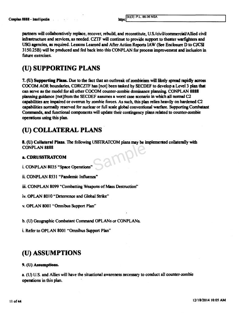 美国 CONPLAN 8888 反丧尸预案 - 哔哩哔哩