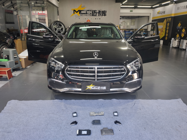 21款奔驰E300L立标升级原厂23P自动跟车，智能驾驶更轻松 - 哔哩哔哩