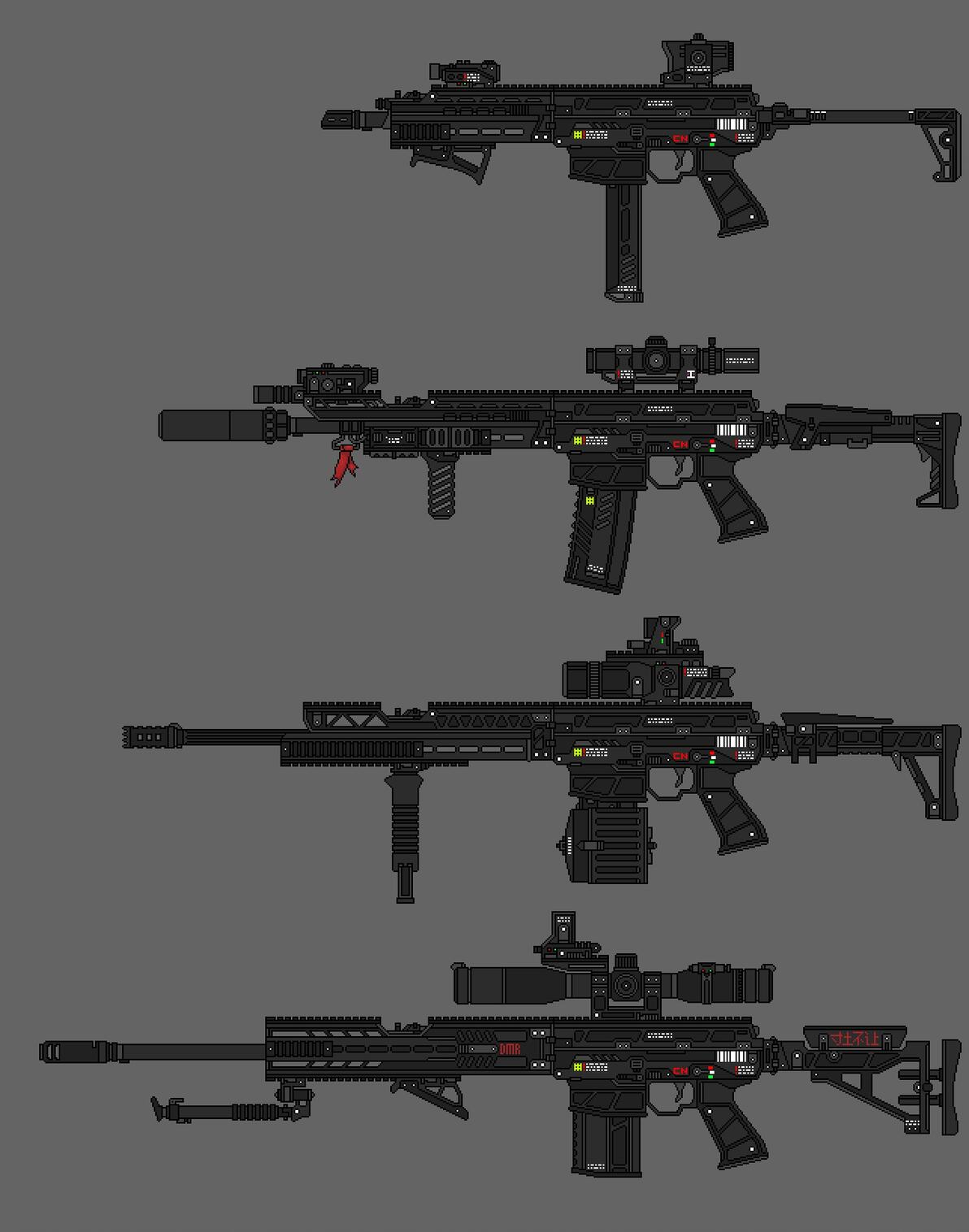 CQM模块化枪族 - 哔哩哔哩