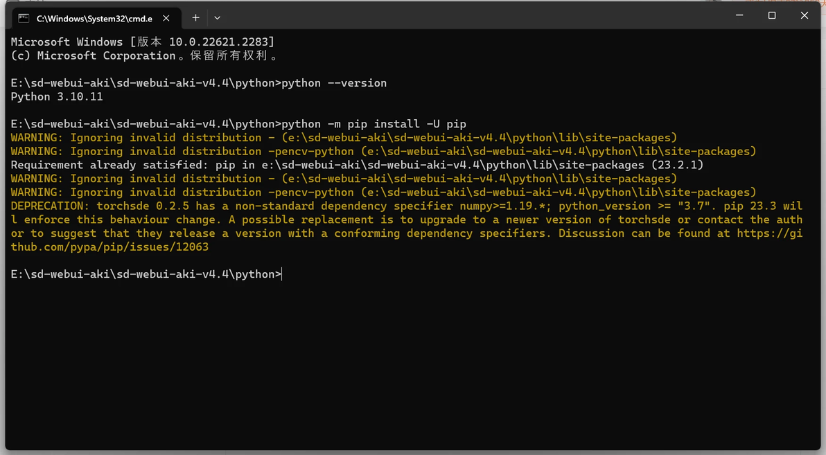 Stable Diffusion 图像预训练处理 报错解决 - 哔哩哔哩