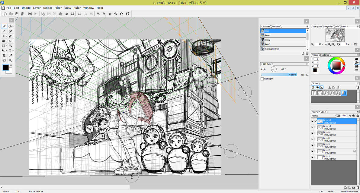 OpenCanvas 6 绘画软件购买教程及软件展示 - 哔哩哔哩