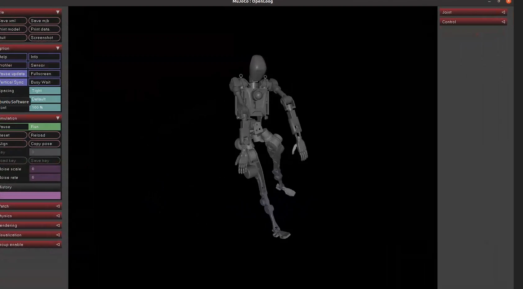 二、创建URDF后，如何处理URDF，并导入mujoco、vrep和webots - 哔哩哔哩