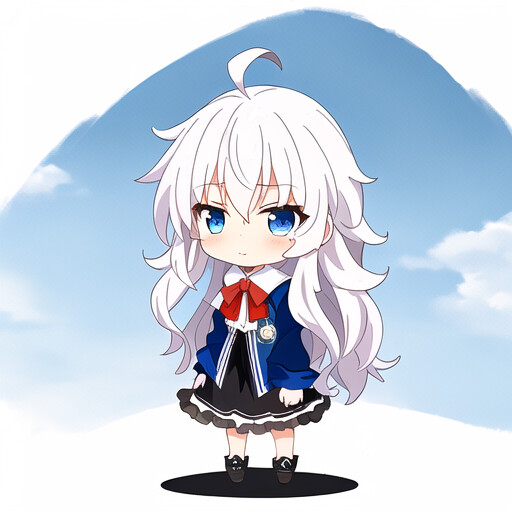 【NovelAI】100张伊蕾娜Q版头像分享 - 哔哩哔哩