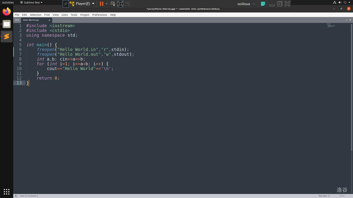 NOILinux 下的 Sublime Text 简单使用指南 - 哔哩哔哩