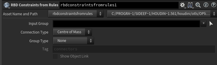 [Houdini] RBD constraints创建工具 - 哔哩哔哩