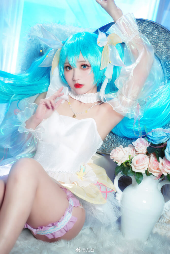 【COS正片】初音未来MIKU未来有你cos cn尤幽 - 哔哩哔哩