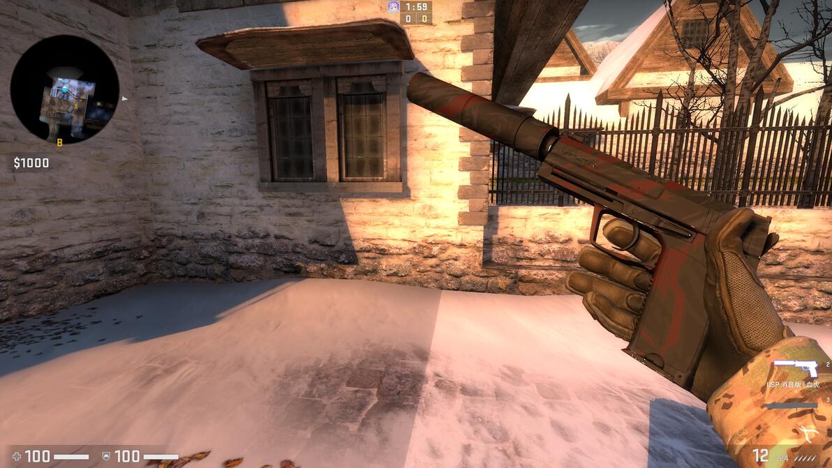 【csgo】USP全皮肤评测检视+价格排名（上） - 哔哩哔哩