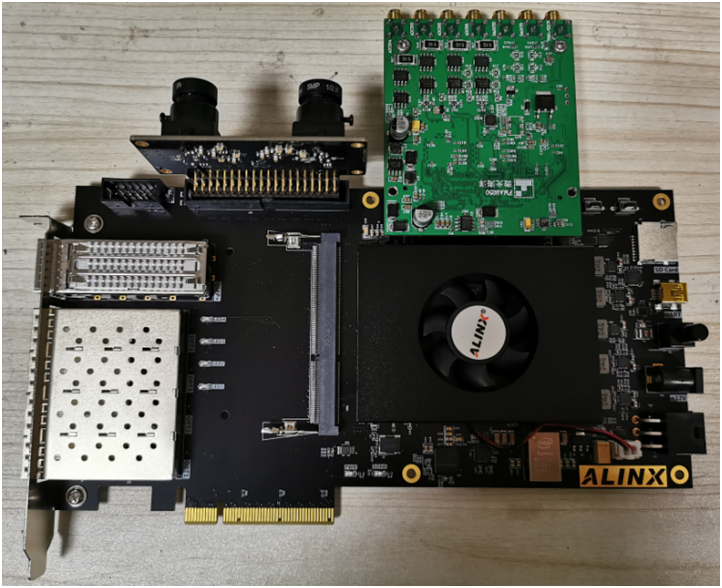 My FPGA PCIe客户案例70：带FMC接口（LPC）的黑金K7开发板（Kintex7-325T-FFG900） - 哔哩哔哩