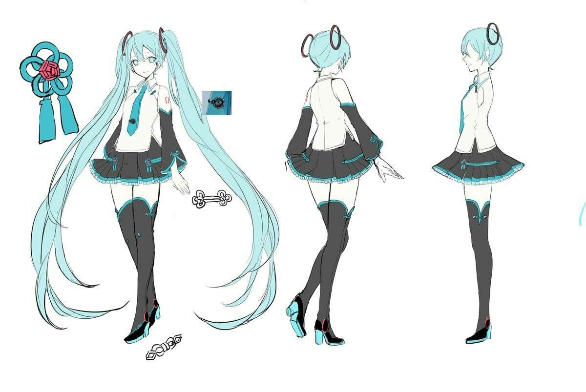 初音未来服装收集简要介绍（公式服篇）01