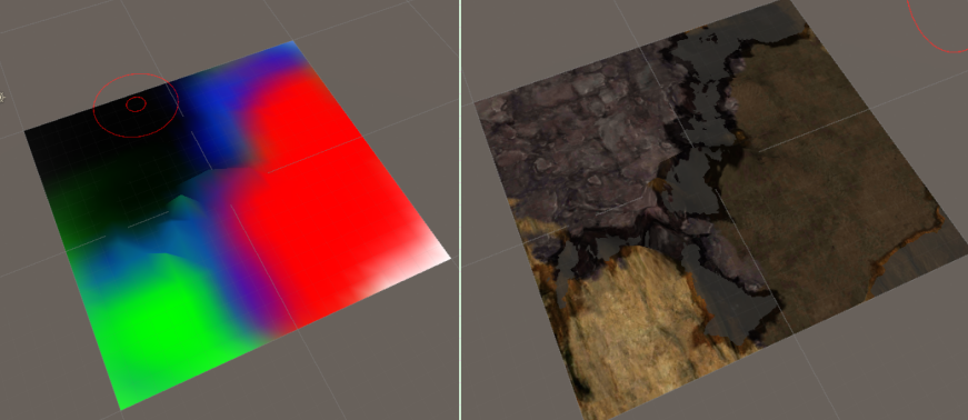 基于HeightBlend.shader实现u3d地面纹理混合，结合VertexPainter变成高效生产工具 - 哔哩哔哩