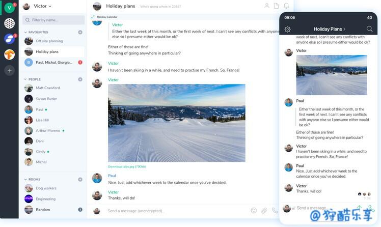 [极客体验]最新区块链加密聊天通讯软件：RIOT（全平台全系统支持） - 哔哩哔哩