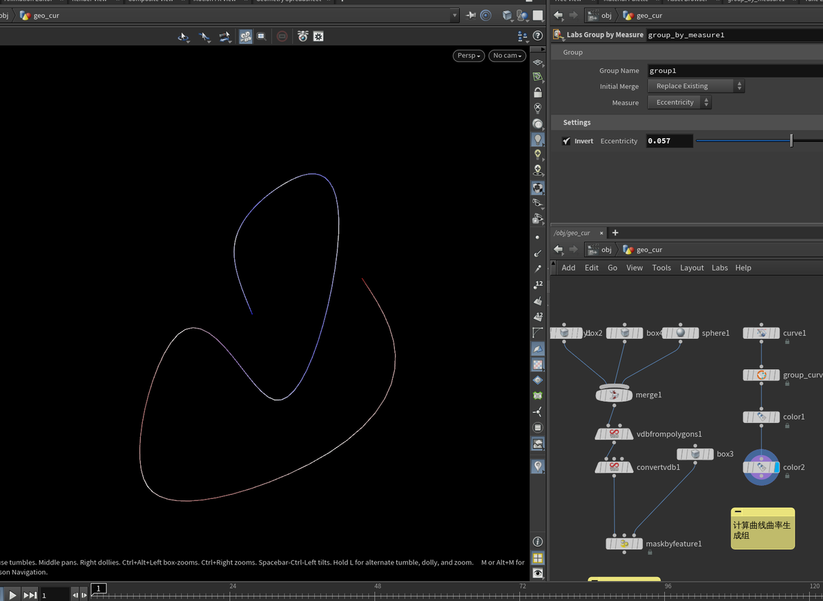 Houdini Labs常用工具节点使用示例（一） - 哔哩哔哩