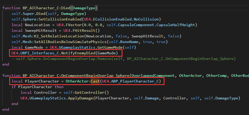 【UE4】【UnLua】从UnLua的接口和Cast的使用谈谈Lua如何访问UE中的类(包括蓝图) - 哔哩哔哩