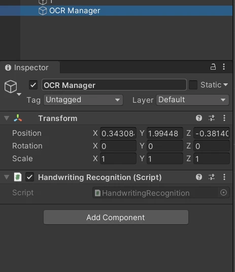 【Unity萌新学习记录】百度OCR文字识别引入Unity实现Unity手写文字识别功能 - 哔哩哔哩
