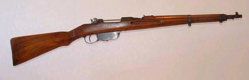 曼利夏M1895步枪 - 哔哩哔哩