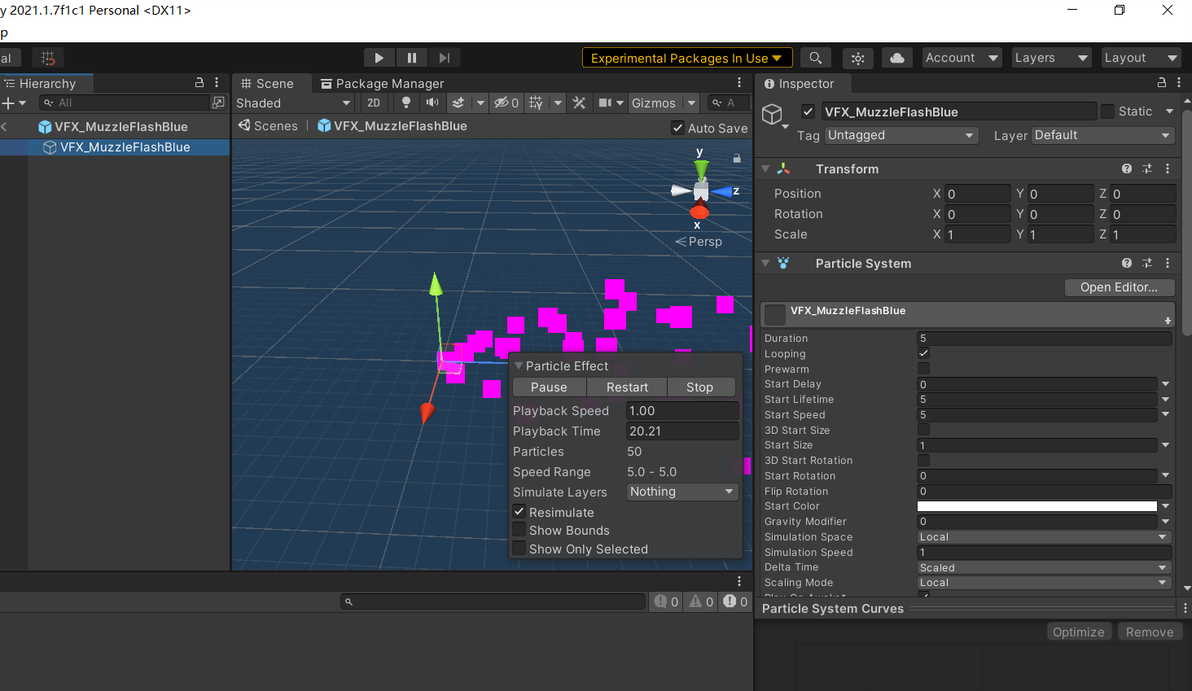 Unity知识记录--FPS知识记录21(创建枪口火焰) - 哔哩哔哩