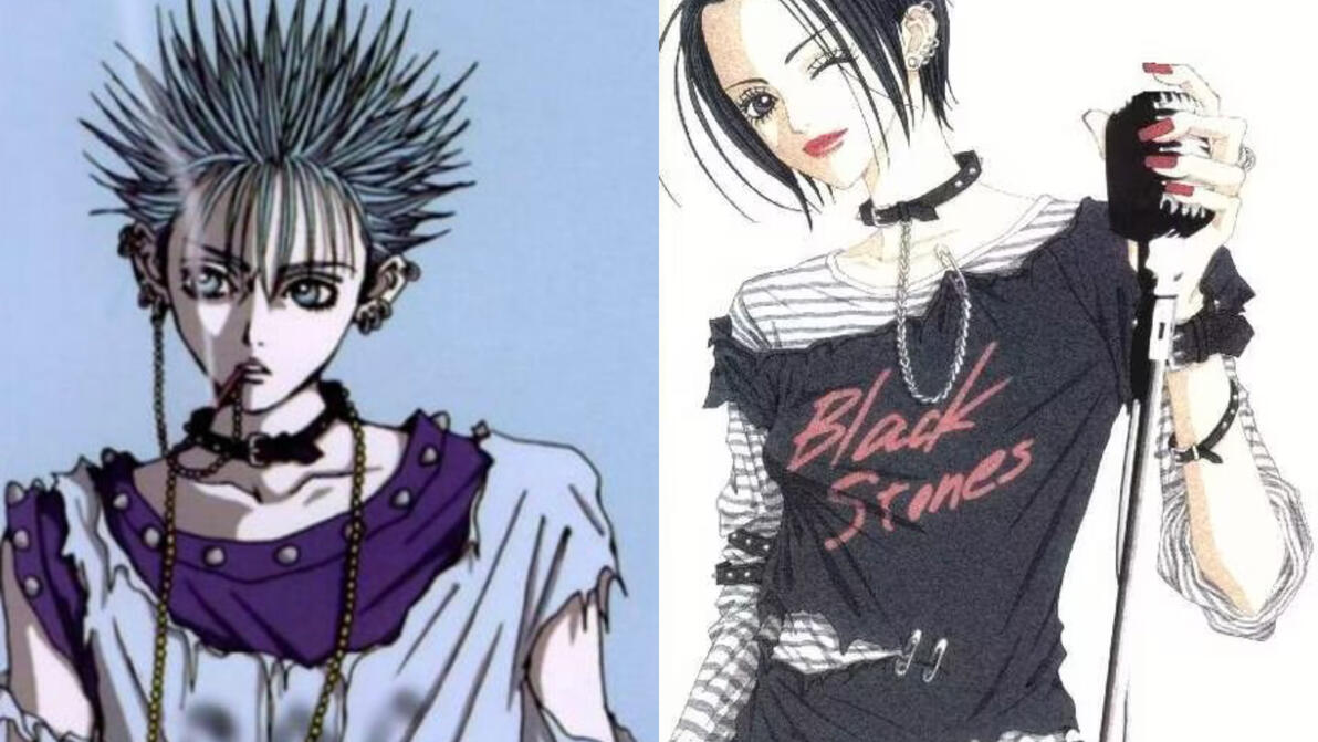 盘点《NANA》中的时尚单品、元素！这就是朋克乐队的浪漫【漫屋2】 - 哔哩哔哩