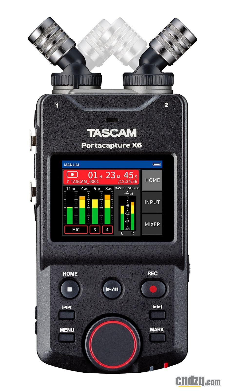 TASCAM发布Portacapture X6 32位浮点录音便携式音频录音机 - 哔哩哔哩