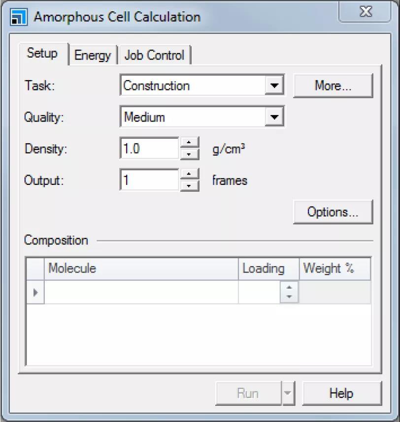 Materials Studio官方教程：Forcite——气体在聚合物中的扩散率【2】 - 哔哩哔哩