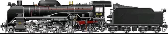 科普：日本国有鉄道D51型蒸気機関車 - 哔哩哔哩