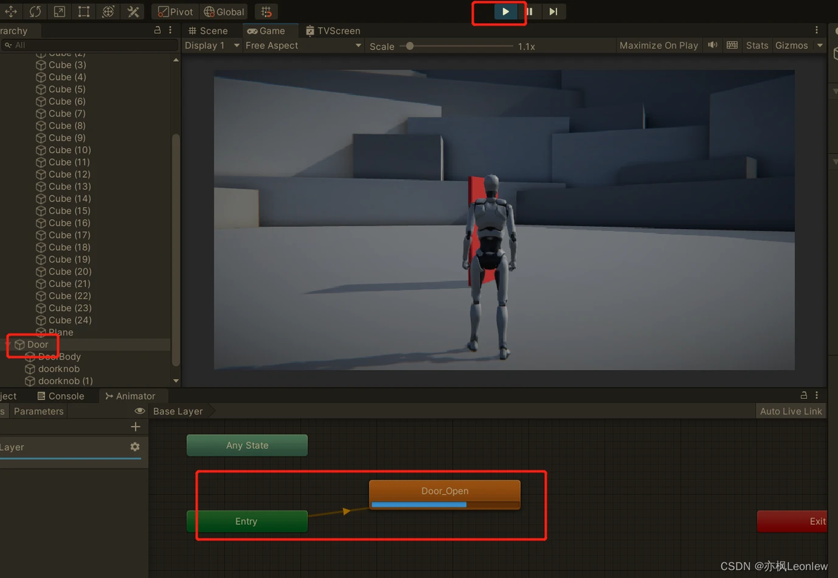 Unity Animation -- 使用Animator控制动画 - 哔哩哔哩