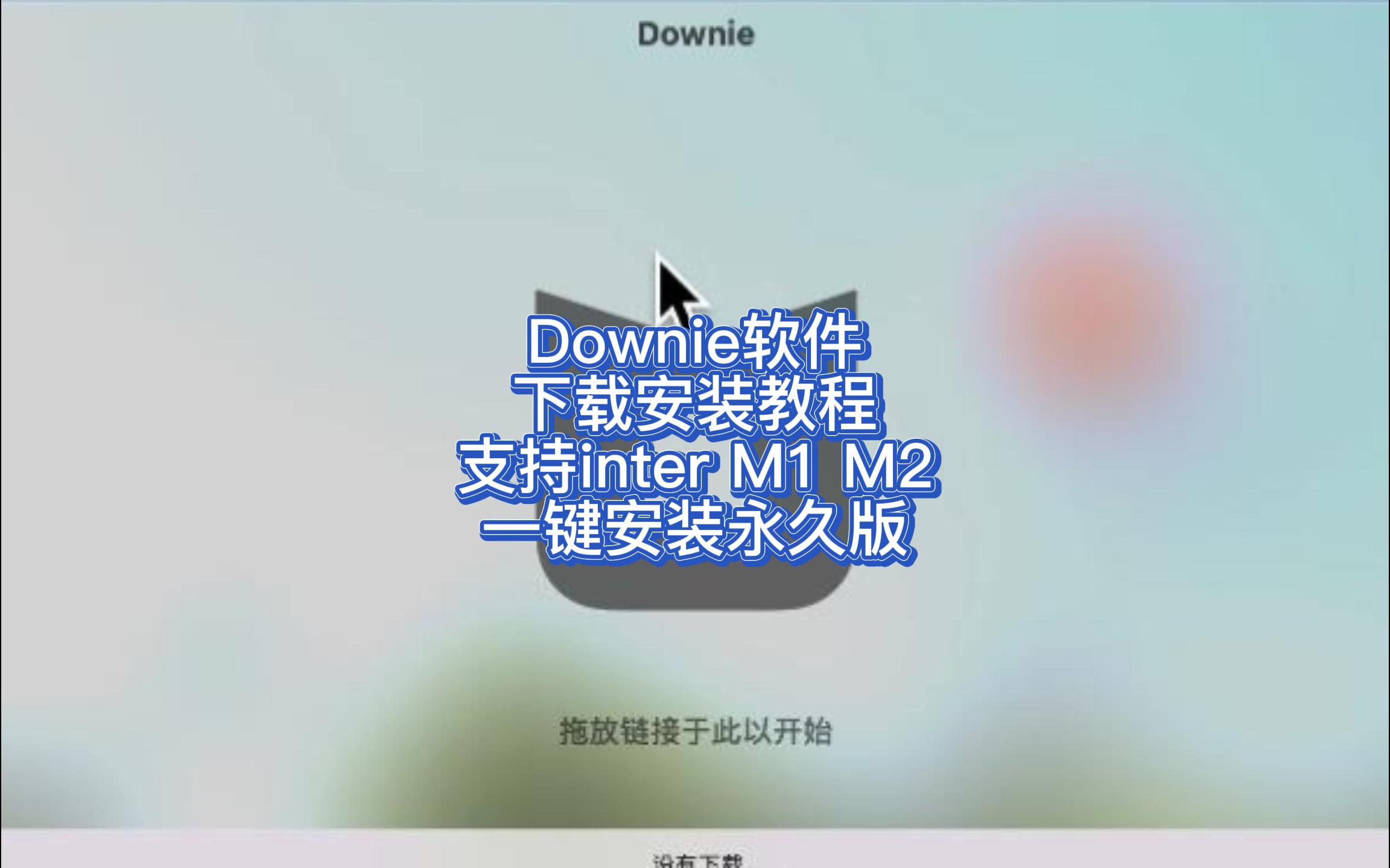Downie4.6.2怎么安装永久使用 downie软件下载安装教程 - 哔哩哔哩